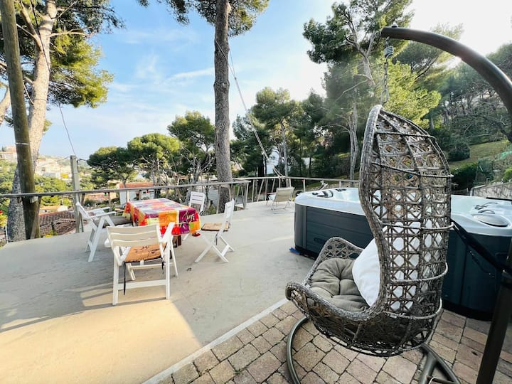 Villa Nicole Spa. Plage De Sable à 2 Pas - Carry-le-Rouet
