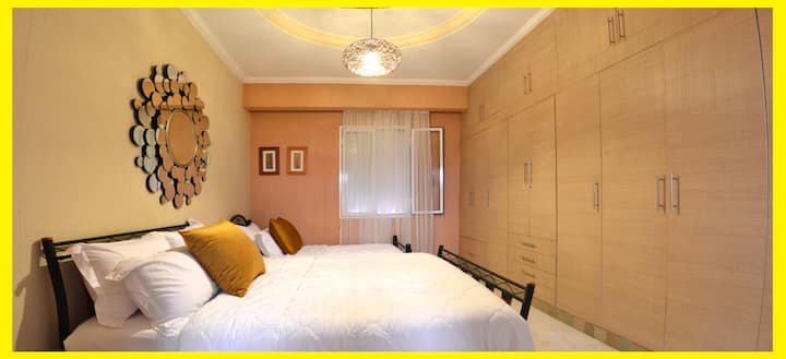 Spacious 2br•calm & Secure•balcony•7min To Beach - Agadir