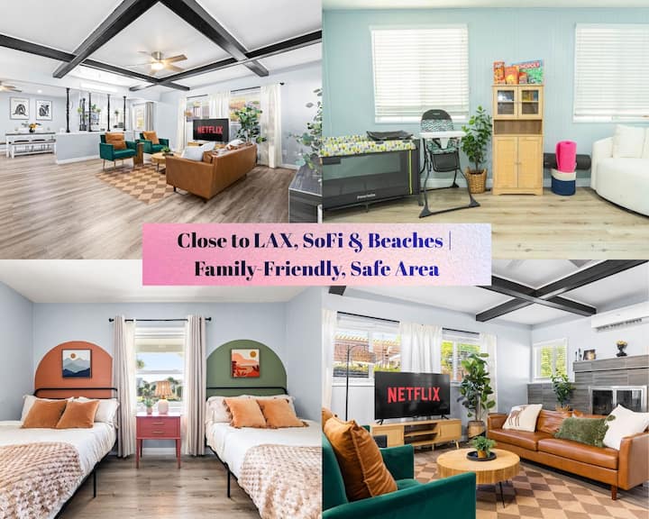 Spacious Modern 3br La Home Near Beach Lax & Sofi - Redondo Beach, CA