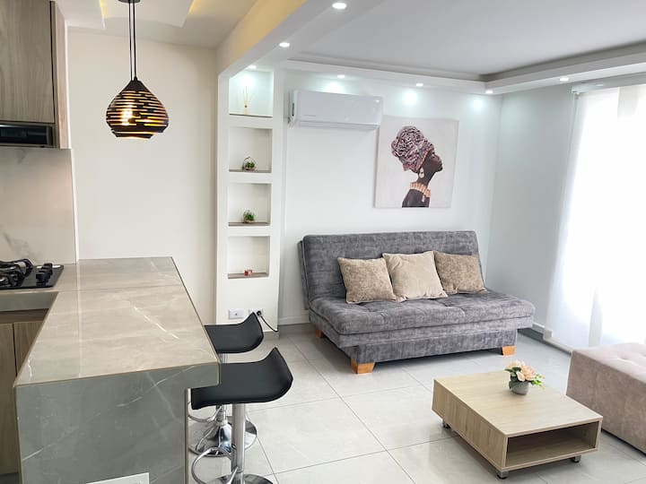 T18 Encantador Apto Con Aire En La Sala Y Piscina - Neiva