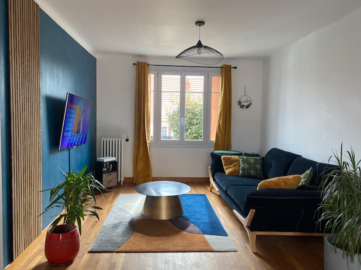 Maison Familiale Avec Jardin, Le Calme à 30' Paris - Argenteuil