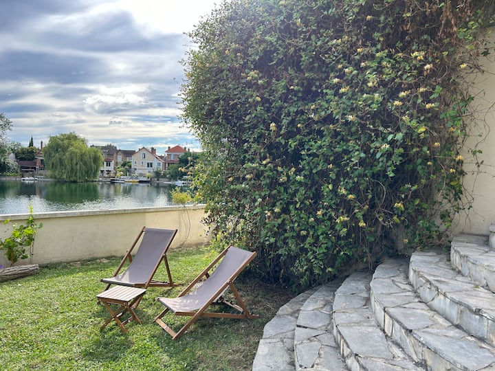 Maison Avec Accès éTang Privatif - Draveil