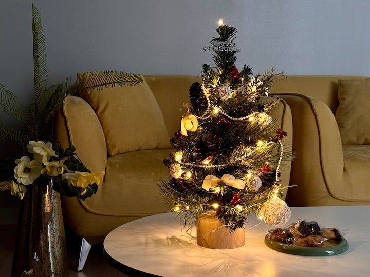 [은하수디앤엠][햇살하나] 고층/호텔고급침구/유성온천역3분/룸3(all침대)/가족단체숙소 - Daejeon