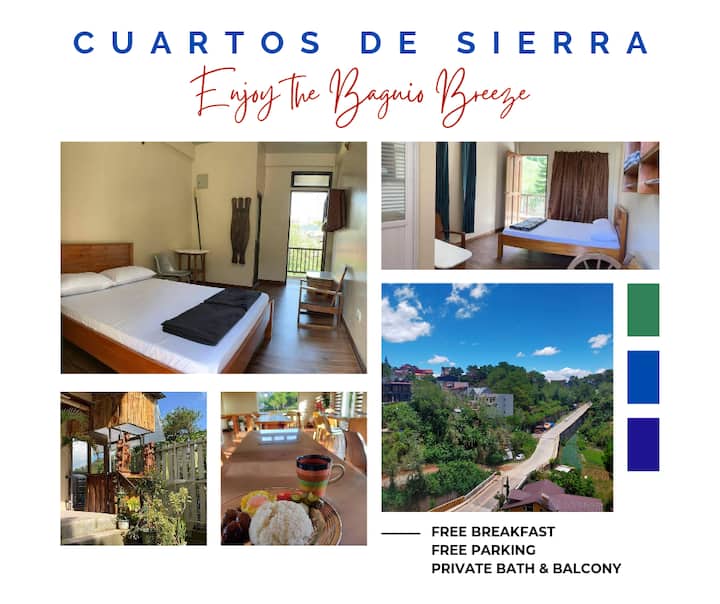 Room For 2 - Free Breakfast And Parking - Baguio