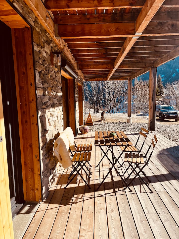 Chalet Au Pied Des Montagnes - Orcières Merlette