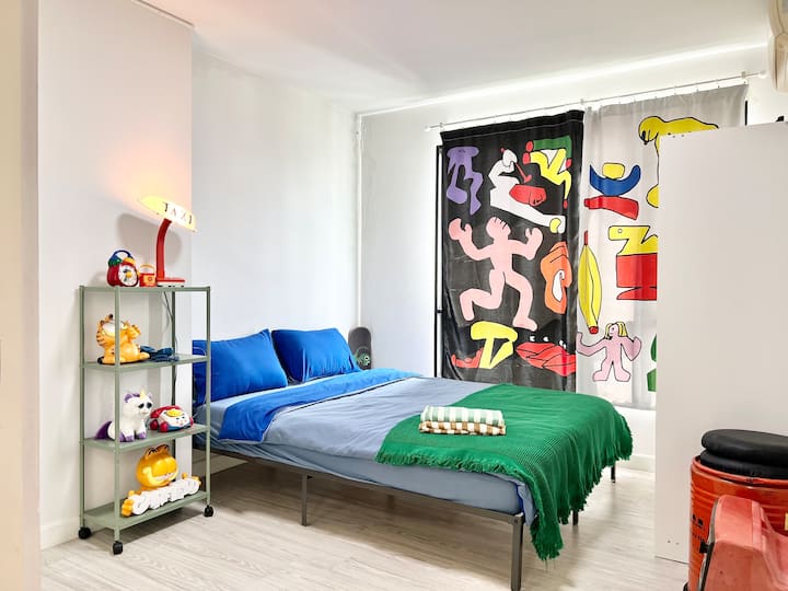 35sqm Toy Kingdom@huaikhwang中文房東 - Bangkok