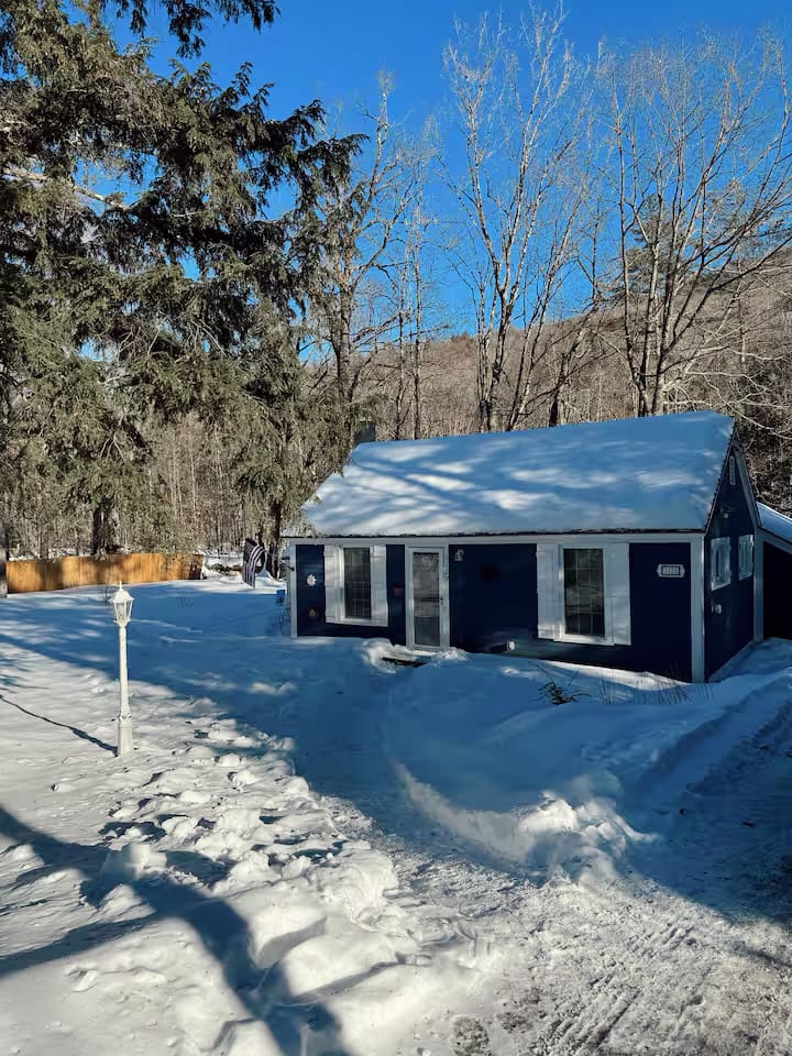 Mount Snow & Stratton Riverfront Cozy Ski Cottage - Jamaica State Park, Jamaica
