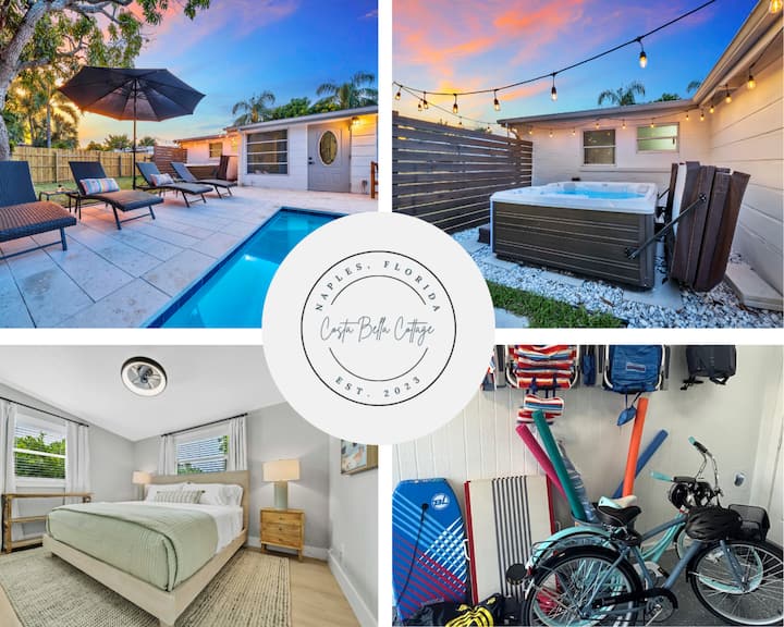 Heated Pool+spa +2 Kings*2 Miles To Beaches*bikes - Naples, FL