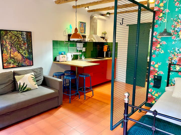 Frida's Centric&stylish Studio Apt. - Barcelona
