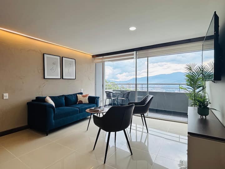 Apartamento Moderno En El Poblado Medellin - Medellín