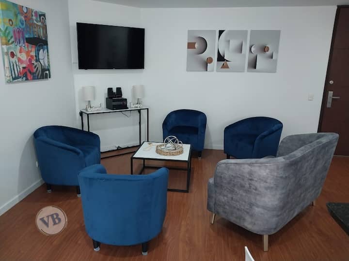 Wonderful Family Apt In Cedritos - Cota