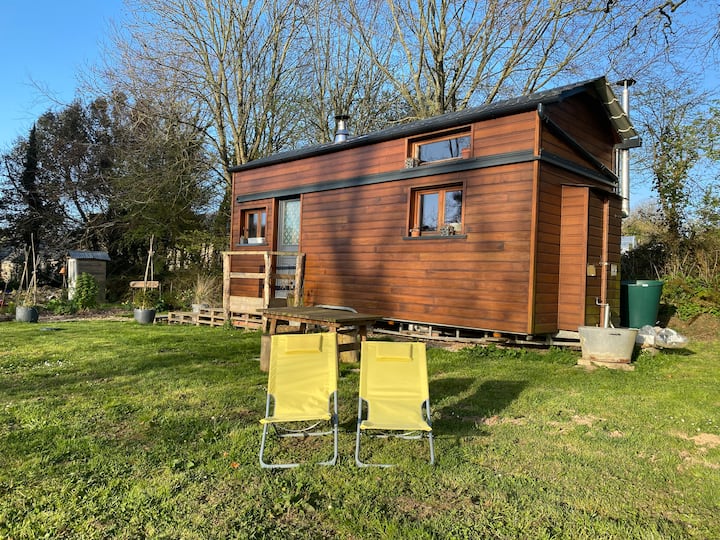 Cabane Nature + Poêle à Bois + 4 Km Plage - Cotentin