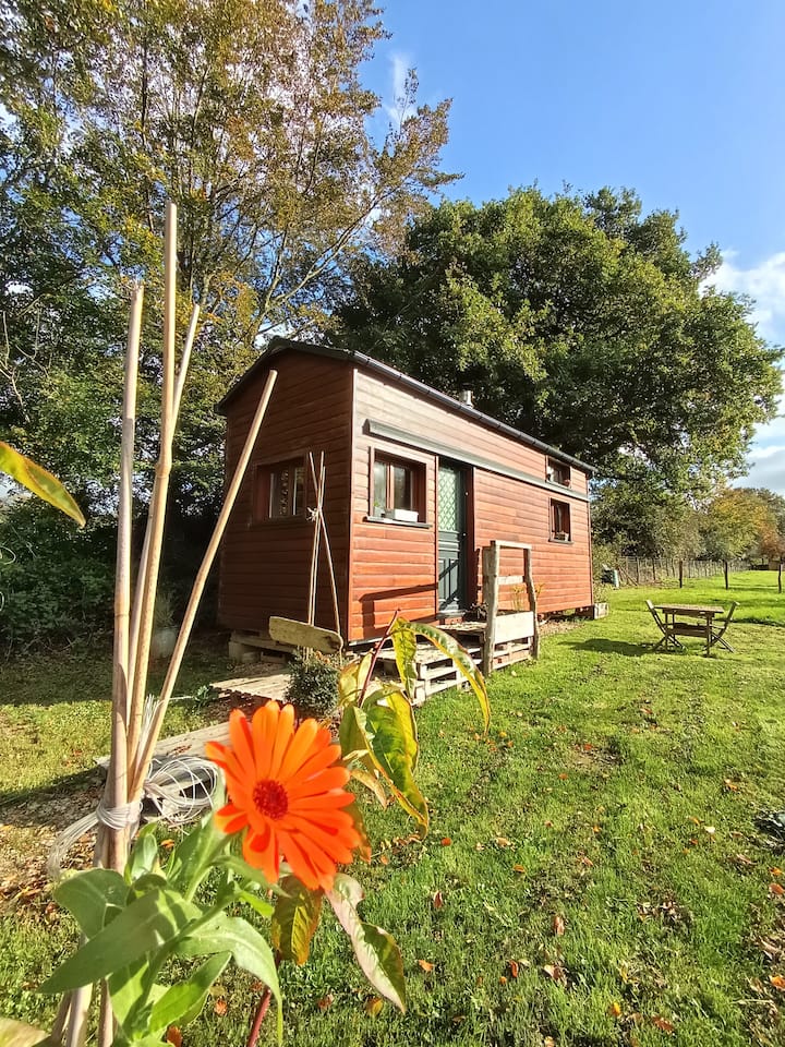 Cabane Nature +  Poêle  à Bois + 4 Km Plage - Cotentin