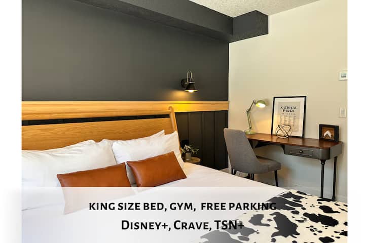 W118-king Bed, Tsn, Crave, Disney, Gym, Freeprking - Canmore