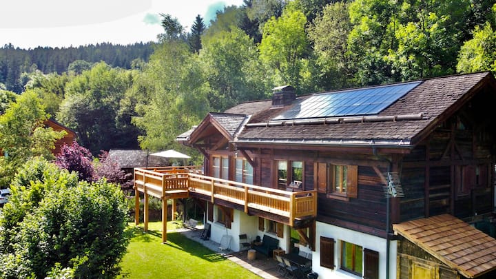 Chalet-appart Avec Vue Mont Blanc & Jardin |6 Pax - Les Houches