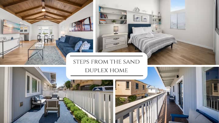 Duplex Home Only 1 Home From The Sand In W. Npb - Newport Beach, CA
