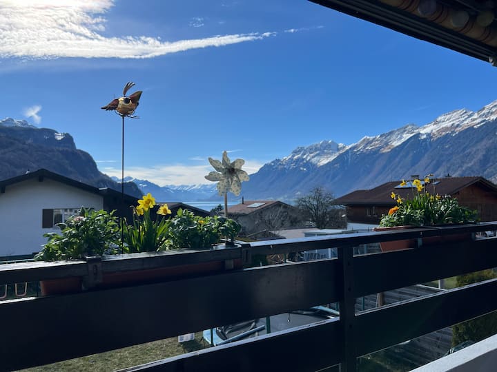 Sonnige, Kinderfreundliche Wohnung In Brienz - Iseltwald