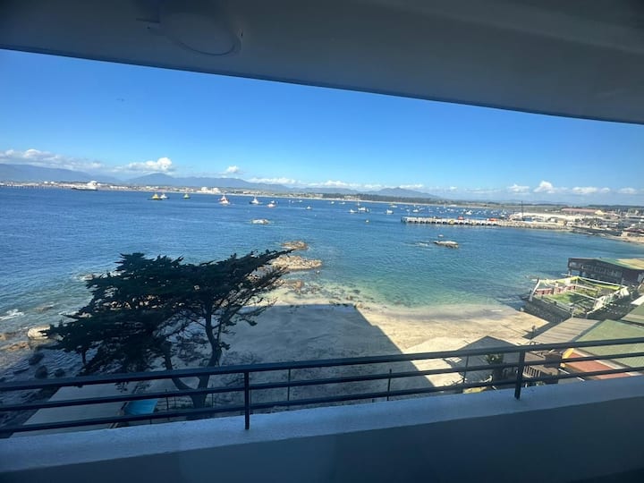 Depto Frente Al Mar Con Acceso Privado - Quintero
