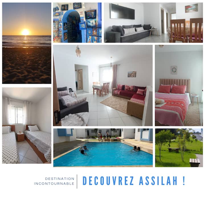 Vue Piscine Imprenable Logement -Bien éQuipé - Asila