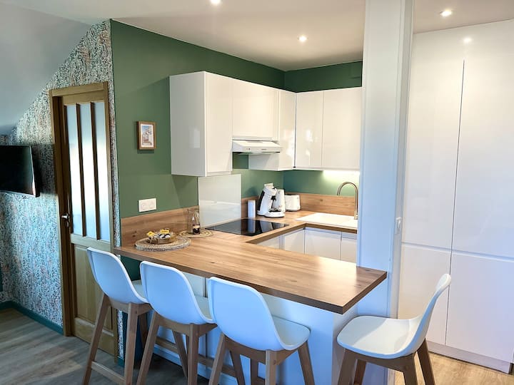 Joli Studio, 4 Pers, Vue Mer, Parking, 100m Mer. - Wimereux