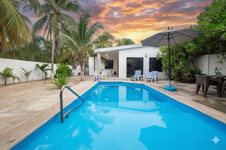 Casa Ticmal | Private Pool | Walk To Beach - Yucatán