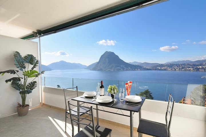 View And Art - By Happy Rentals - Lugano