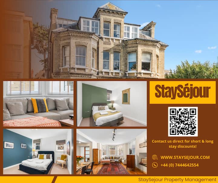 Stunning Victorian Mansion Apartment - Hove