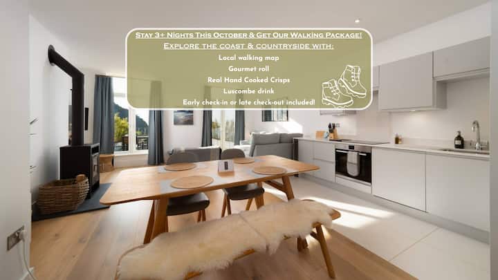 Balcony Over The Bay | Sea View Apartment | 2bed - Lynton