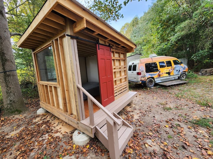 The Fort @ Baying Hound Campground - Asheville, NC