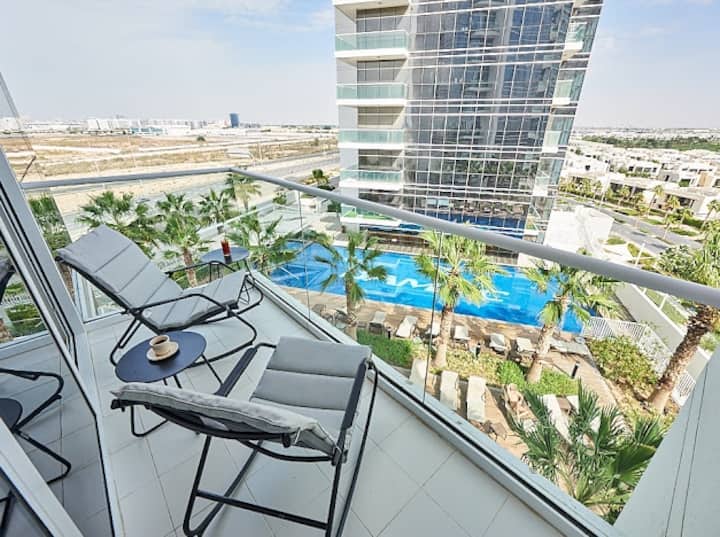 1br | Golf | Pool | Views | Damac Hills | Dubai - Dubai