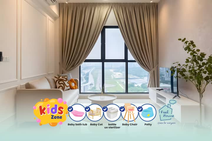 Smileyhome Trion@kl| Nearmrt | Kidspool| Gym中文房东 - Kuala Lumpur