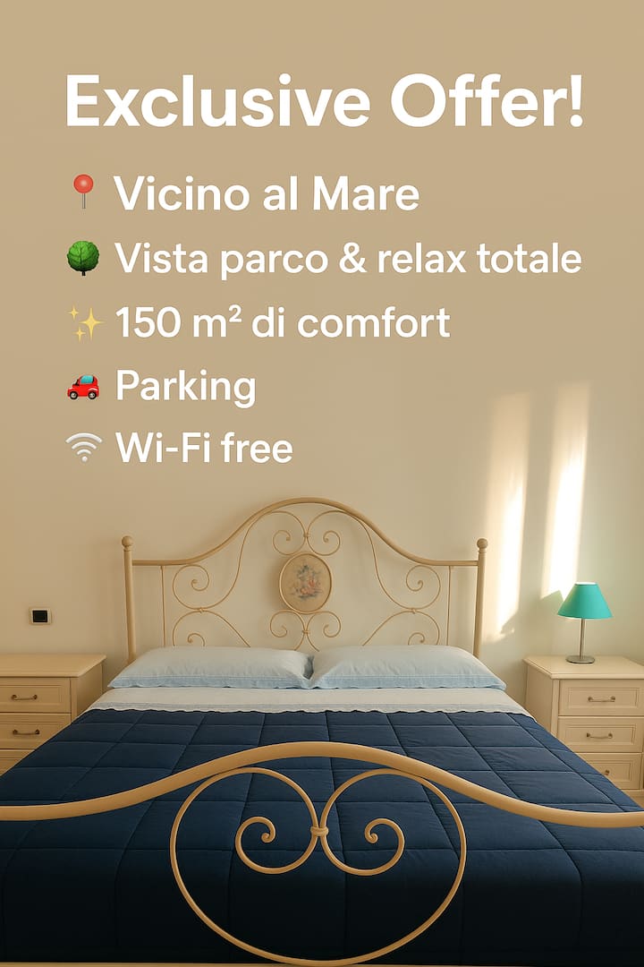 “Palm Beach” Tra Centro & Mare, Con Vista Parco - San Benedetto del Tronto