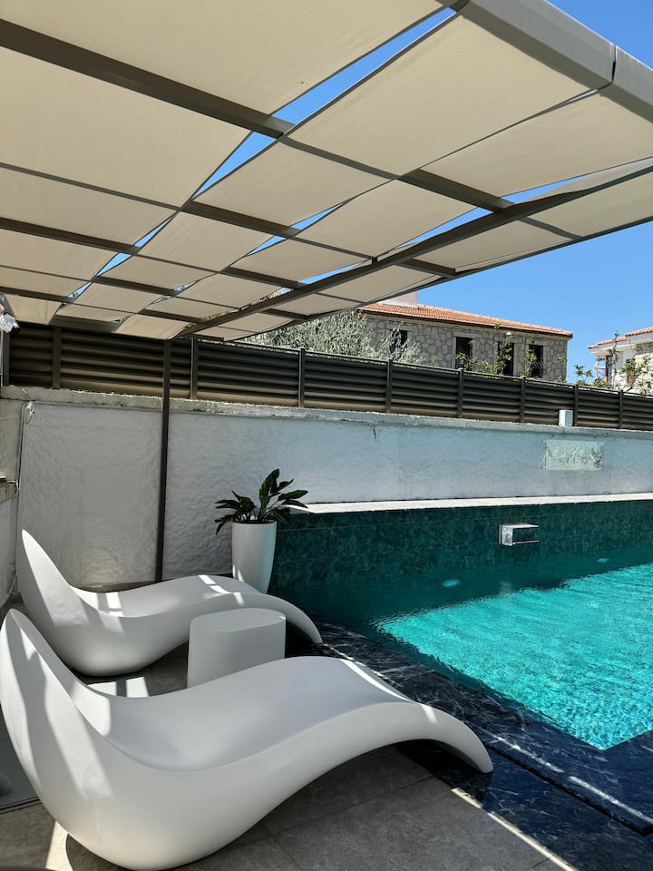 Olea Alaçatı Taş Konak 2+1 Villa Daire - A1 - Alaçatı