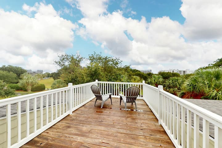 3br Sun-filled Home With Pool, Tennis, & Hammock - Litchfield Beach, SC
