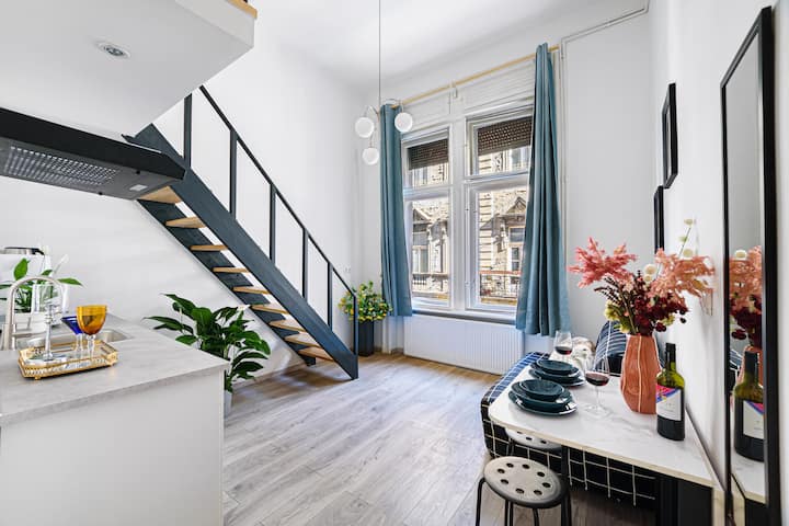 New Cosy Loft, Downtown A/c-m3 - Budapest