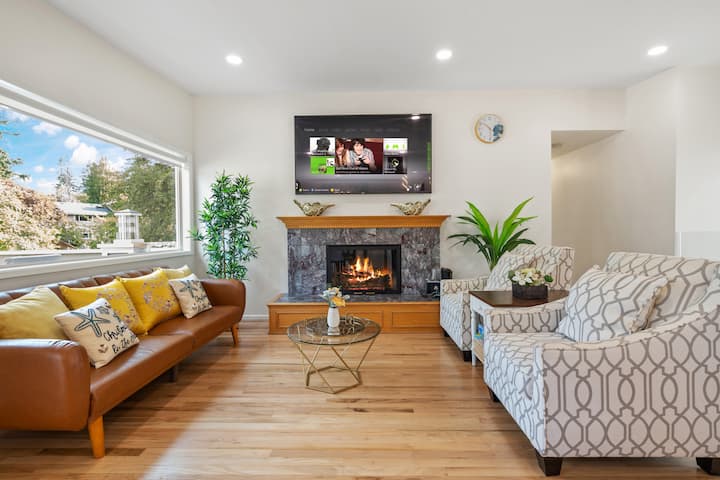 New Family Retreat Seattle East: Garden&playground - Bellevue, WA