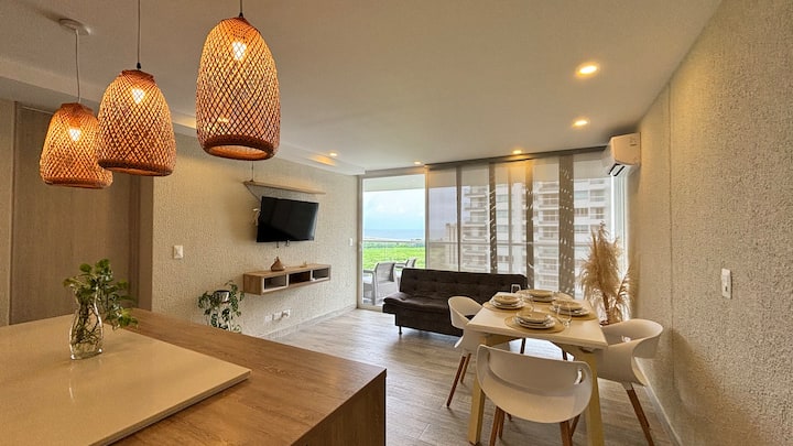Jacuzzi With Oceanview Bliss - 11th Floor Getaway - Cartagena