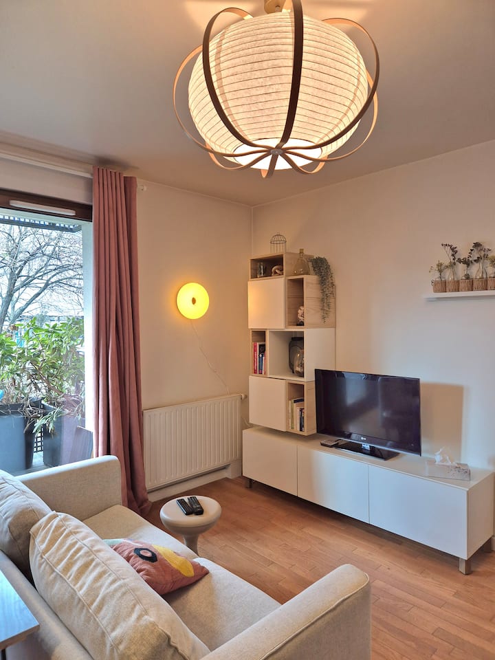 Bail Mobilité Studio Cosy Tout éQuipé Proche Paris - Nanterre