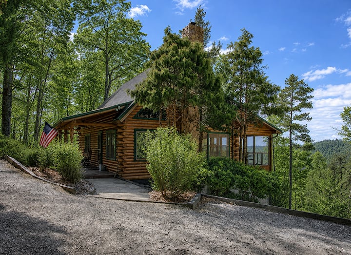 Cabin With Great Views And Under 20 Min To Tiec! - Tryon, NC
