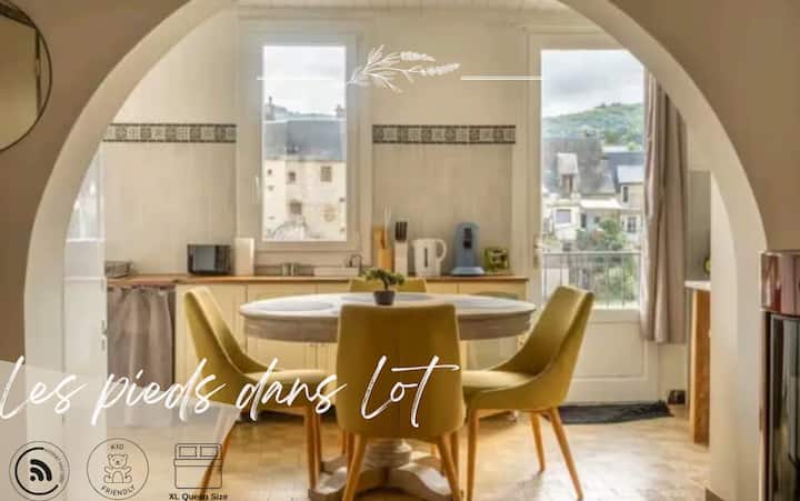 Les Pieds Dans Lot - Confort Au Bord De L'eau - Aveyron