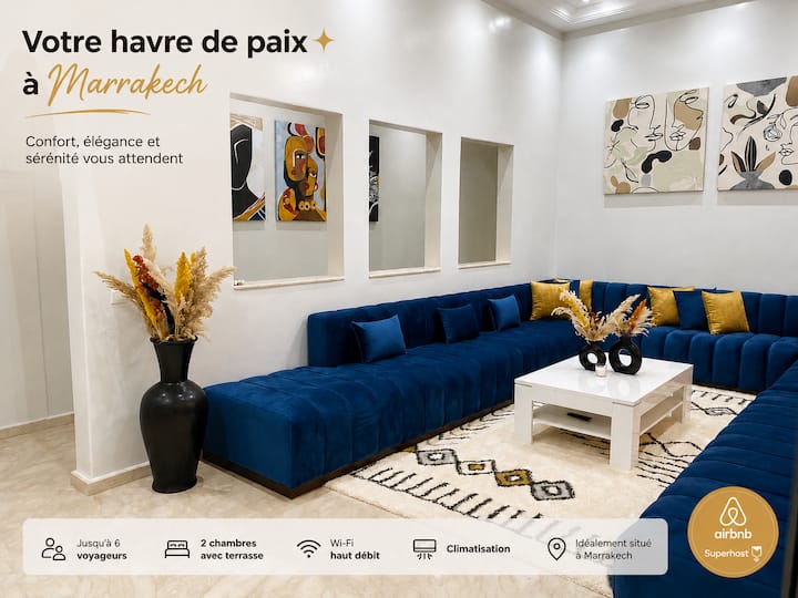 2-bedroom Apartment With Terrace - Marrakesh