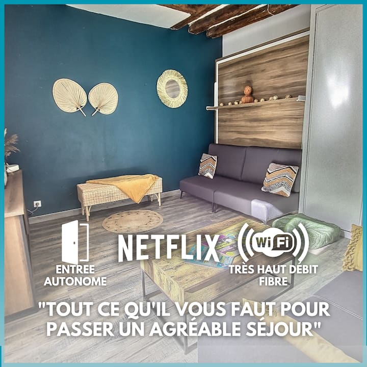 Petit Loft Cosy Proche Paris/netflix/check-in Auto - Mennecy