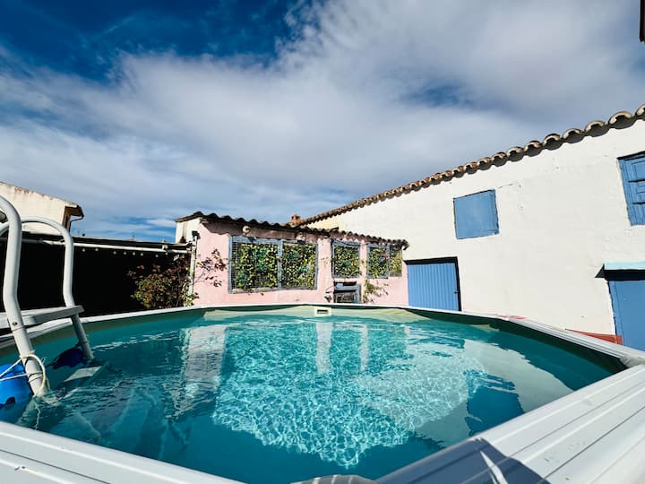 Maison Rurale Belchite - Piscine Privée - Belchite
