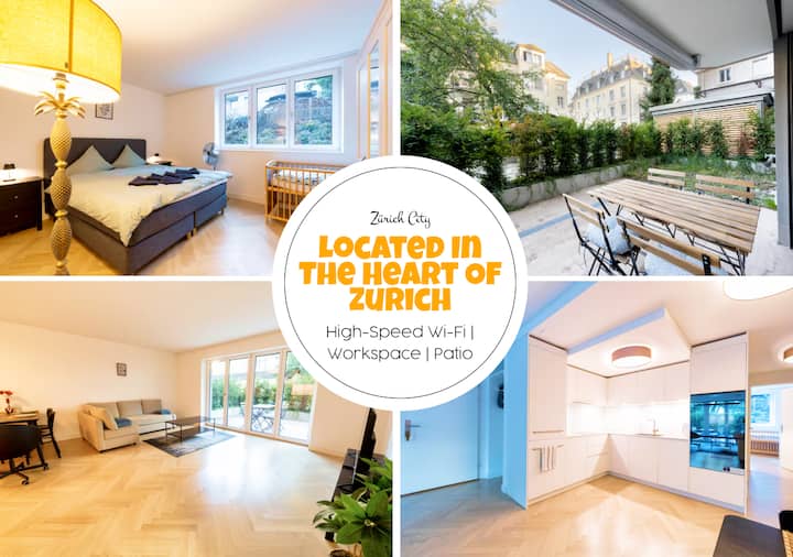 Peaceful Modern Stay In Central Zürich W/ Balcony - Zurique