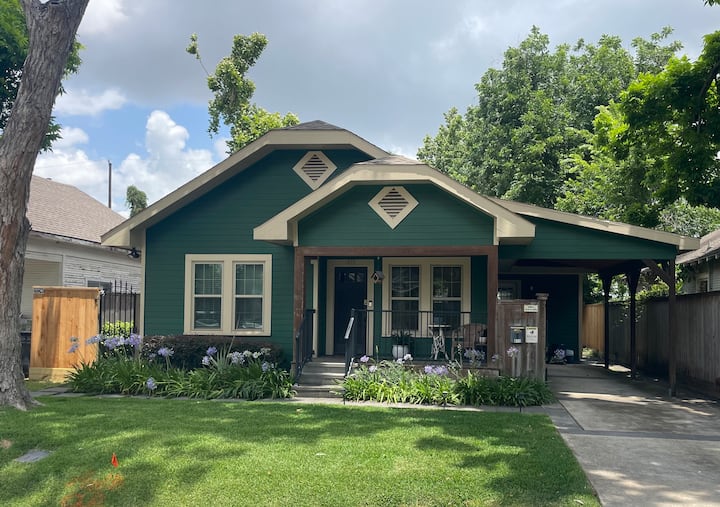 Little Green Cottage - Independence Heights - Houston