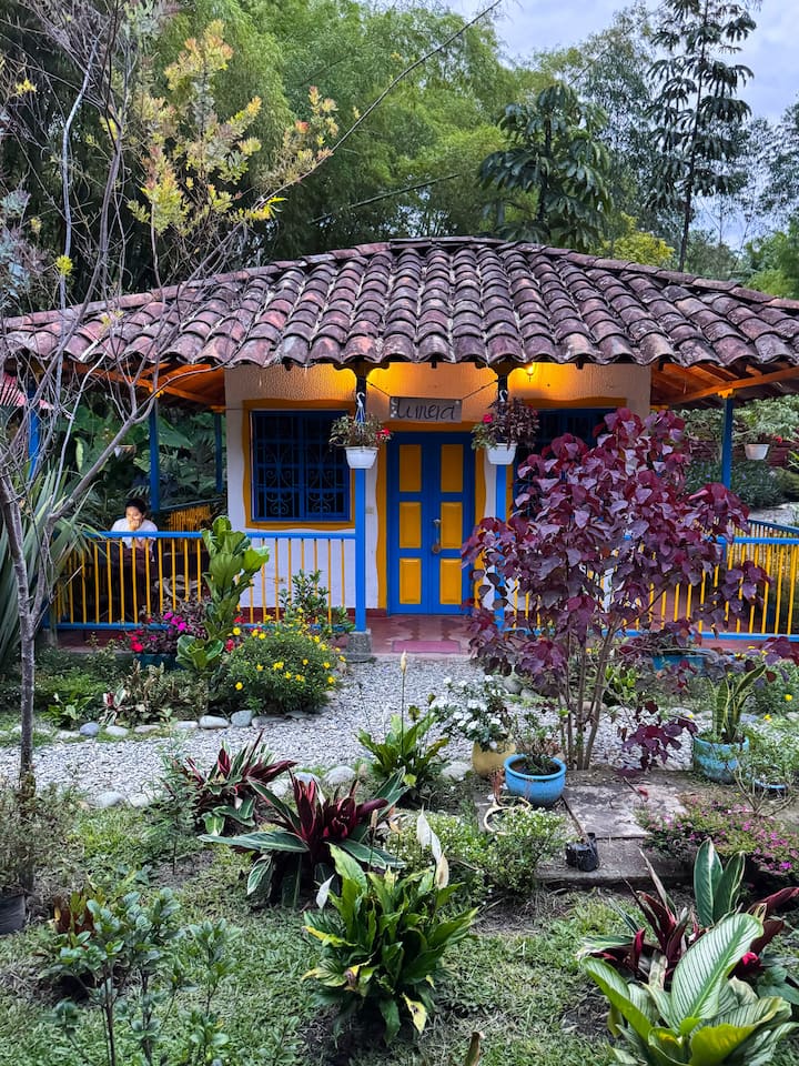 Cabaña Con Baño Privado En Salento - Filandia