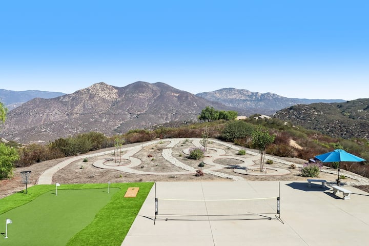 Private, Sunny Mountain Escape W/pool-spa & Games - Valley Center, CA