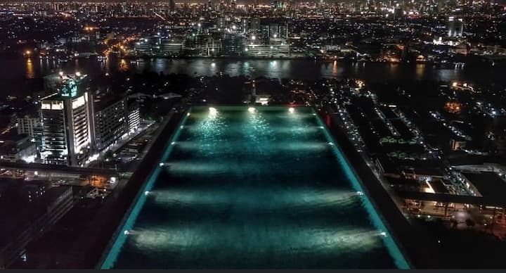 Five Star 空中泳池 Tiktok Internet Celebrity Condo 地铁 - Bangkok