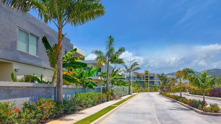 Condo Paradisiac Beach Club 2bdr Richmond - ジャマイカ