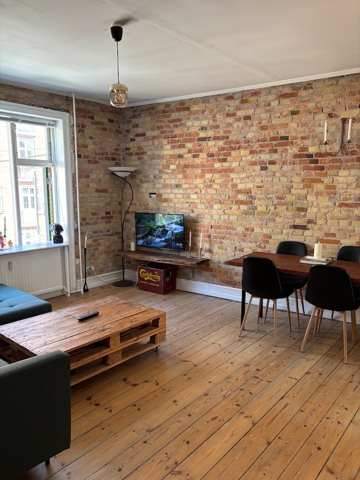Oldschool Apartment In Nørrebro With Terrace - Copenhague